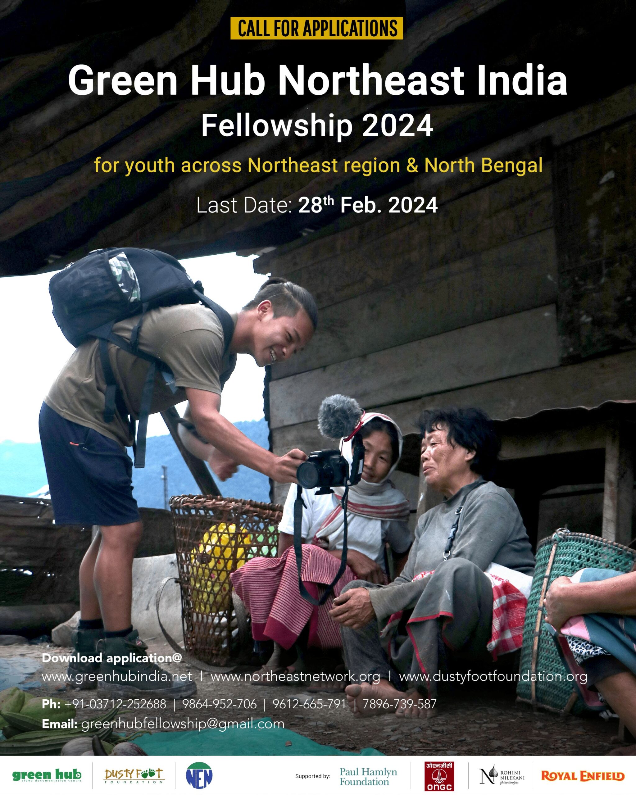 Green Hub Northeast India Fellowship 2024-25 – North East Network